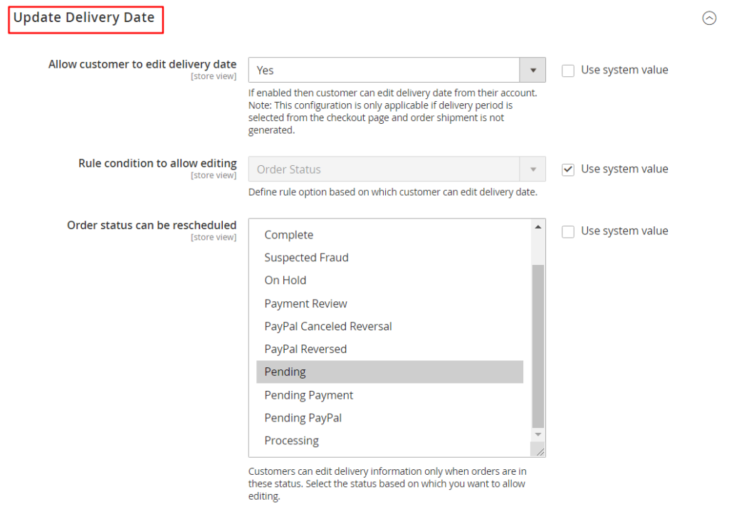 Can Shoppers Change the Delivery Date & Time on the Front End before ...